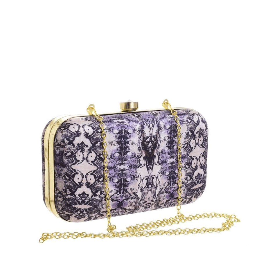 Clutch with snake print – Smart Living