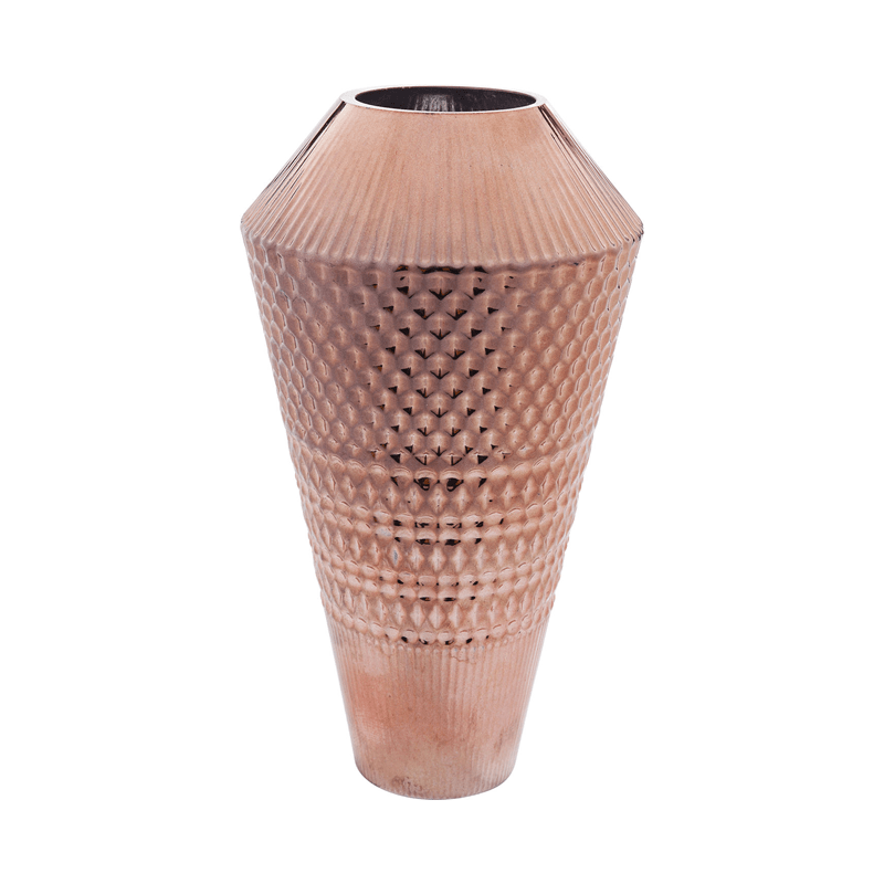 KARE Vase Jet-set 38cm | Smart Living | Glass Vase Bronze