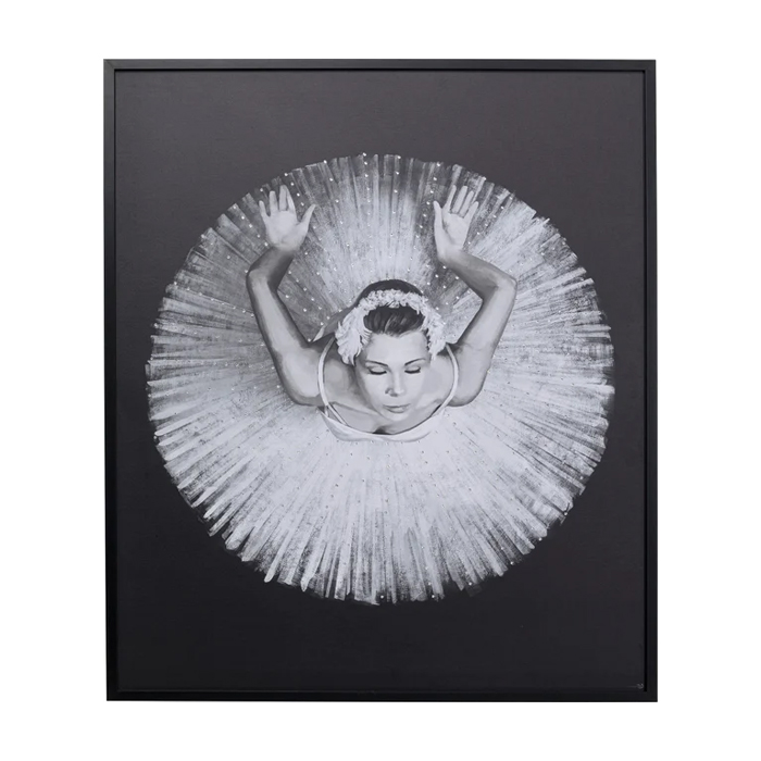 KARE Picture Frame Dancing Ballerina 100x120cm | Smart Living