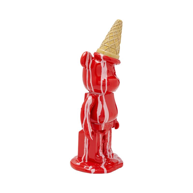 KARE Deco Figurine Gelato Bear Red 40cm – Smart Living