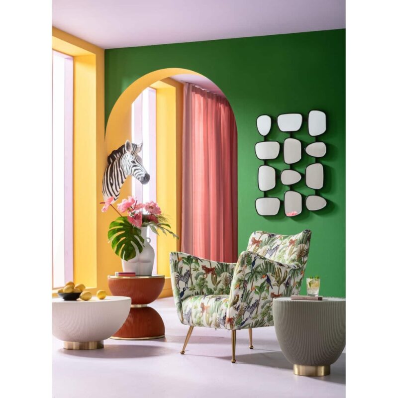 Side Table Talf Natural White 60x40cm – Smart Living